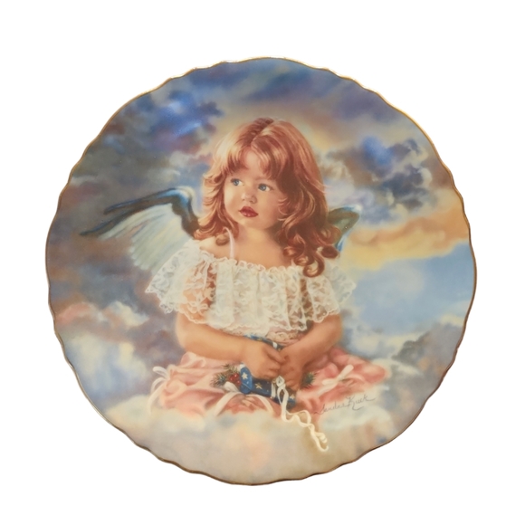 Reco | Accents | Reco Angel Of Sharing Vintage Collectors Plate | Poshmark